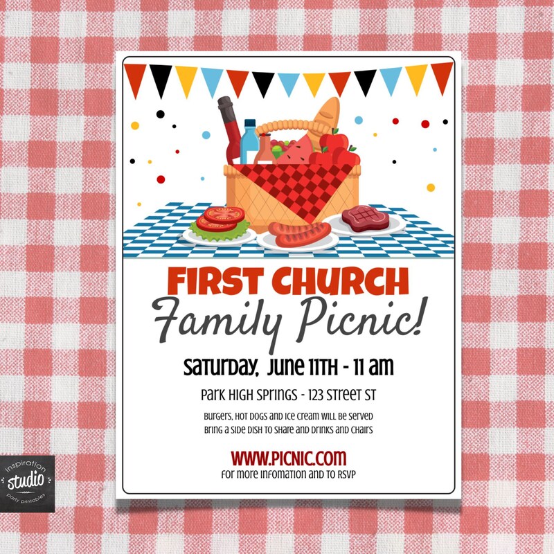 Church Picnic - Etsy