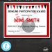 Editable End of Season Bowling Award Certificates Custom Printable ...