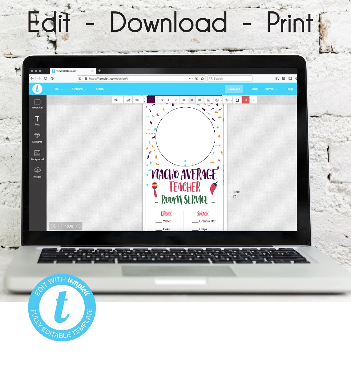 Nacho Average Teachers Teacher Appreciation Week Poster - Etsy