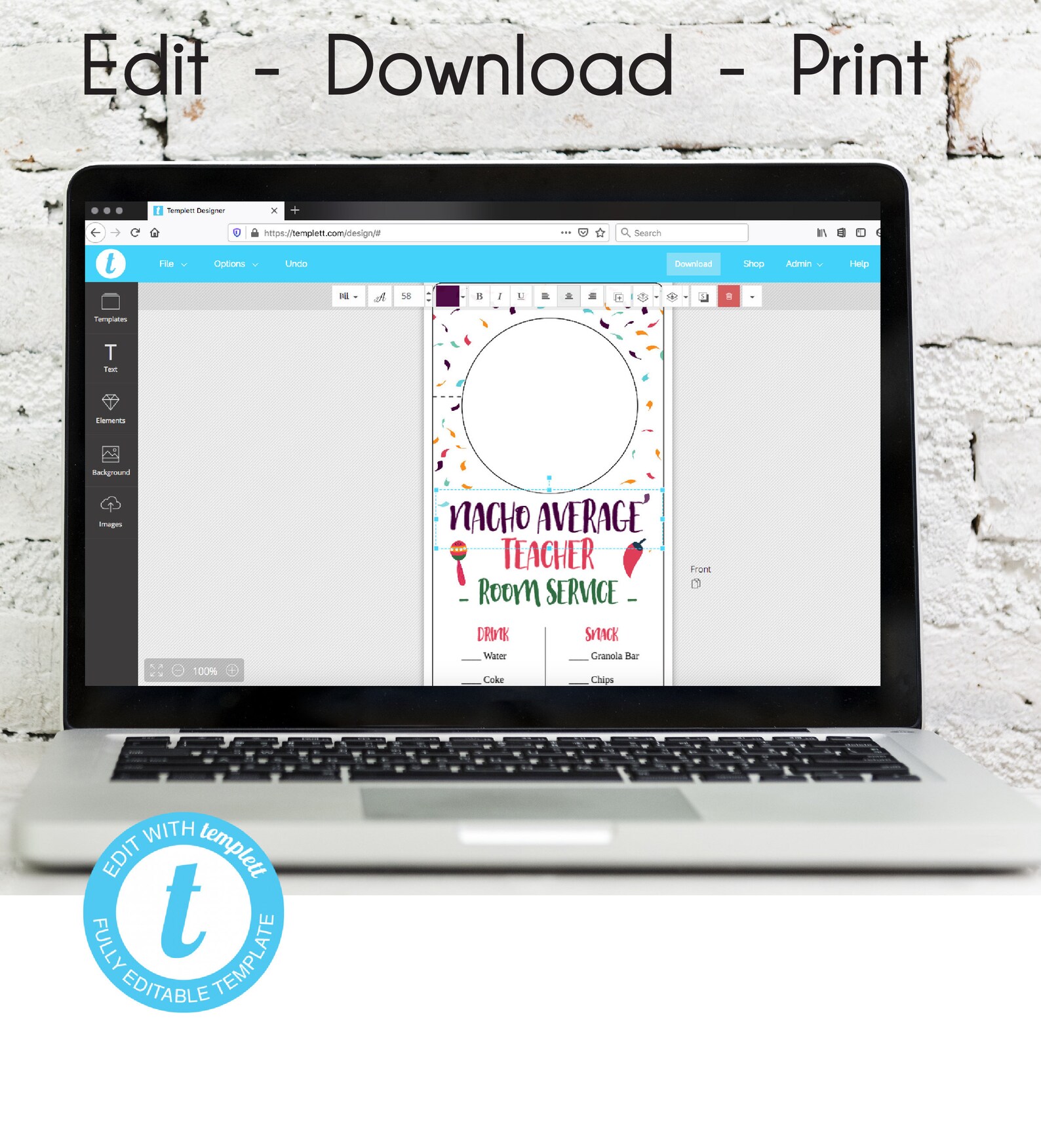 Nacho Average Teachers Teacher Appreciation Week Poster - Etsy