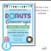 Donuts With Grown-ups Flyer Template Donuts With Mom Donuts With Dad ...