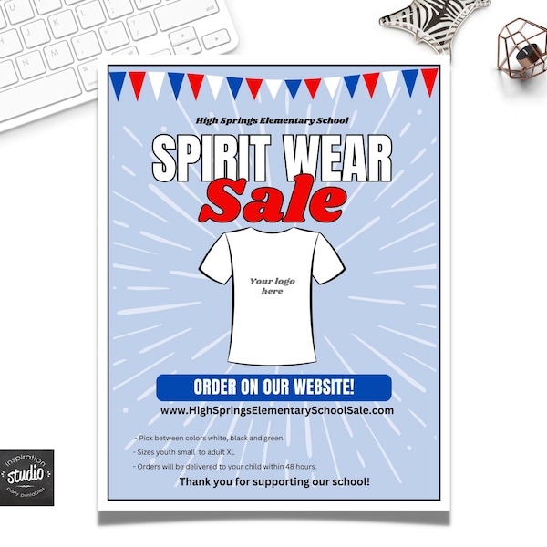 Spirit Wear Flyer - Etsy