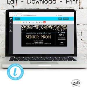 Senior Prom Tickets Junior Prom Tickets Event Tickets - Etsy