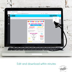 Editable Weekly Teacher Newsletter Template | Notes to Parents Template ...