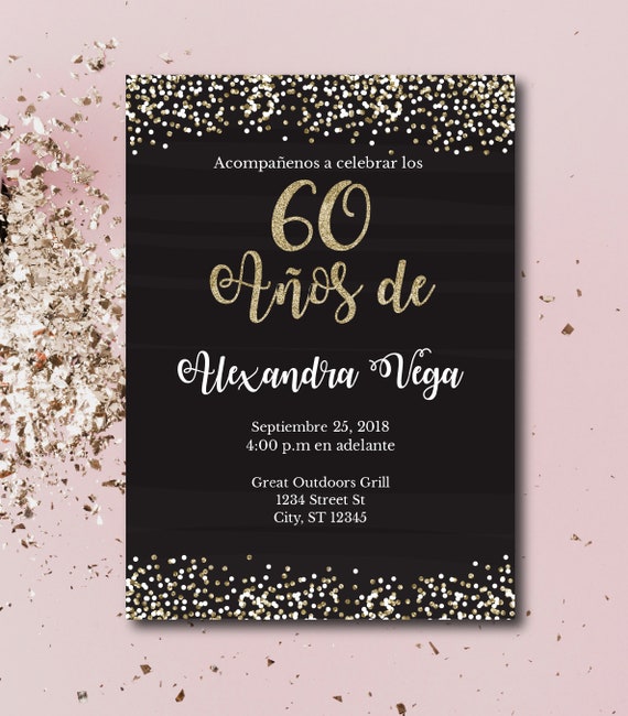 Templates Invitations & Announcements 62 A\u00f1os de User Friendly ...