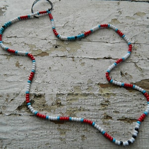 Robert Plant Circa 1974 Led Zeppelin Bead Necklace/hippie Jewelry ...