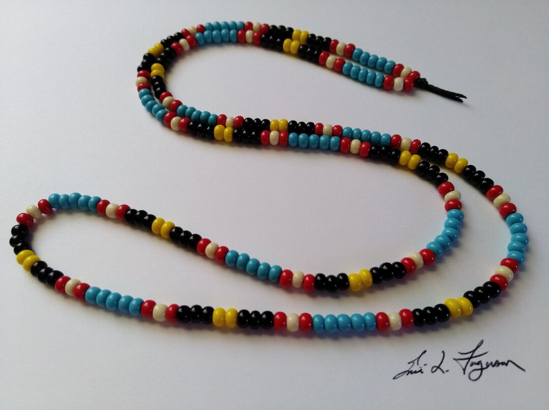 California Special(the Hysteria) Bead Necklace/boho Jewelry/love Beads ...