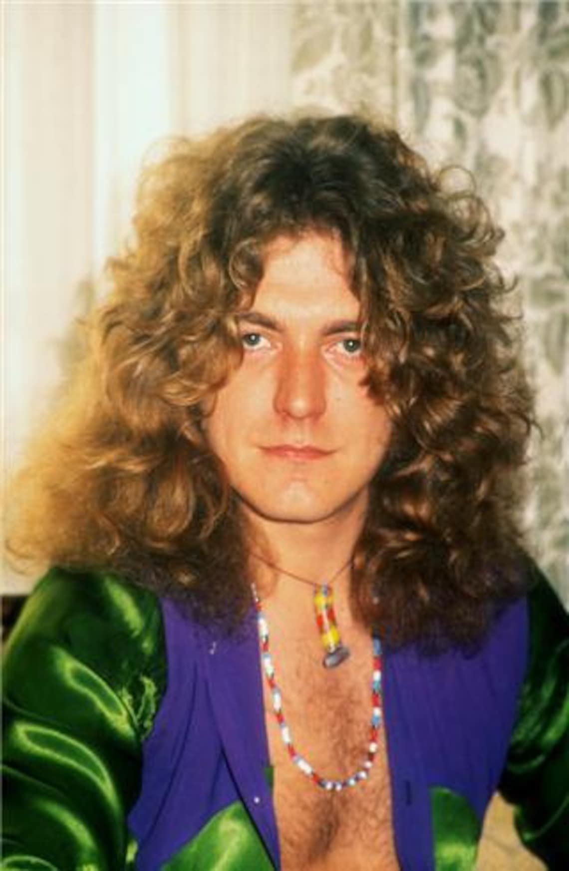 Robert Plant Circa 1974 Led Zeppelin Bead Necklace/hippie - Etsy