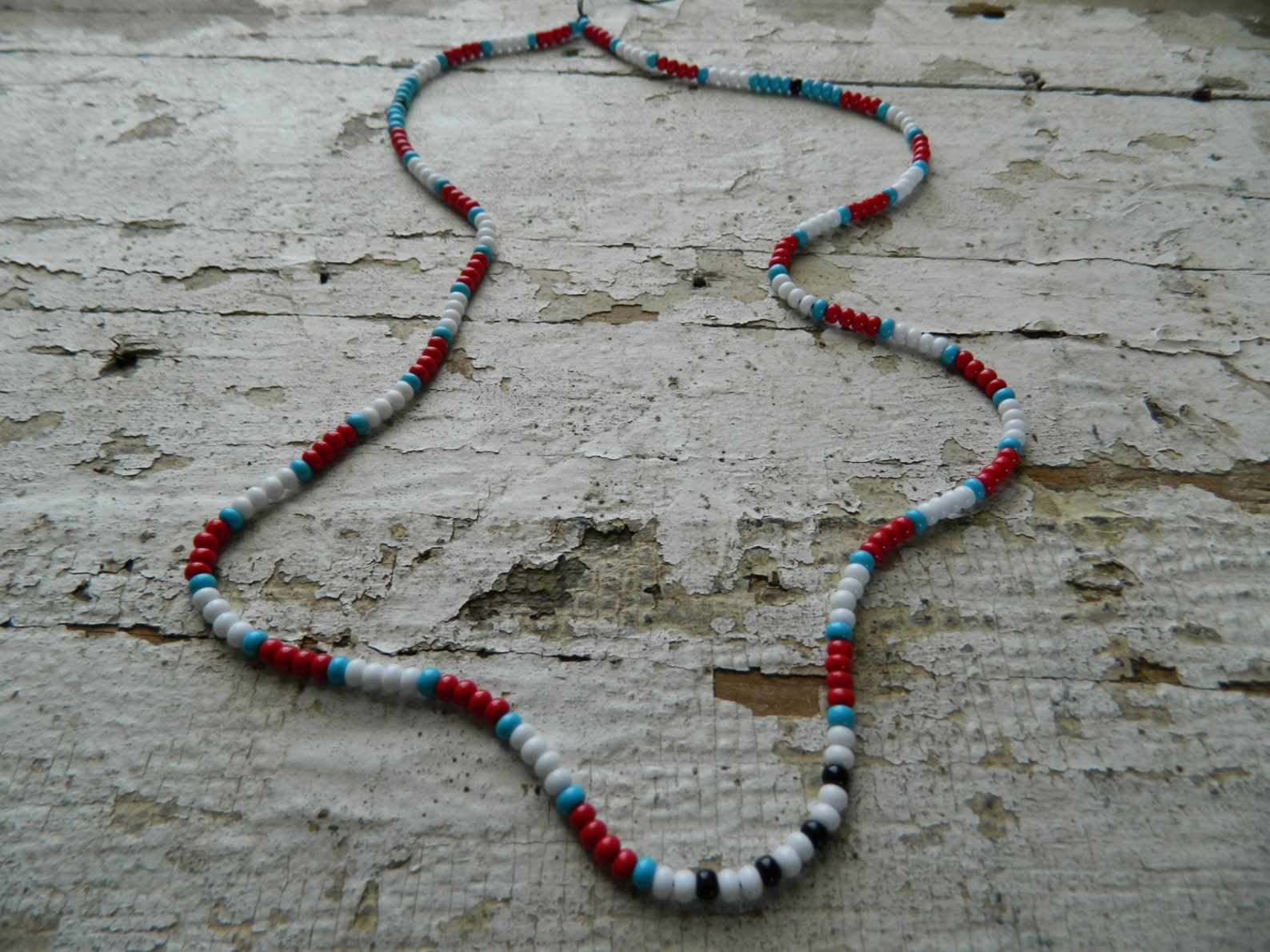 Robert Plant Circa 1974 Led Zeppelin Bead Necklace/hippie Jewelry ...