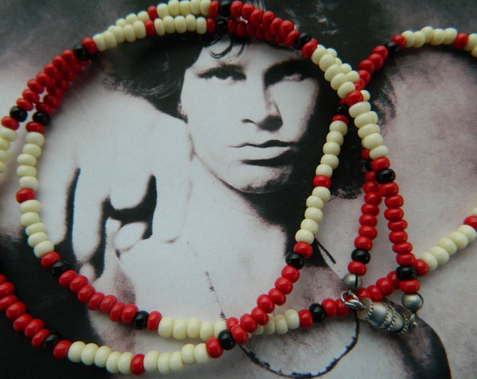 Jim Morrison 1967 Cobra Necklace/ the Exact Authentic Replica Bead ...