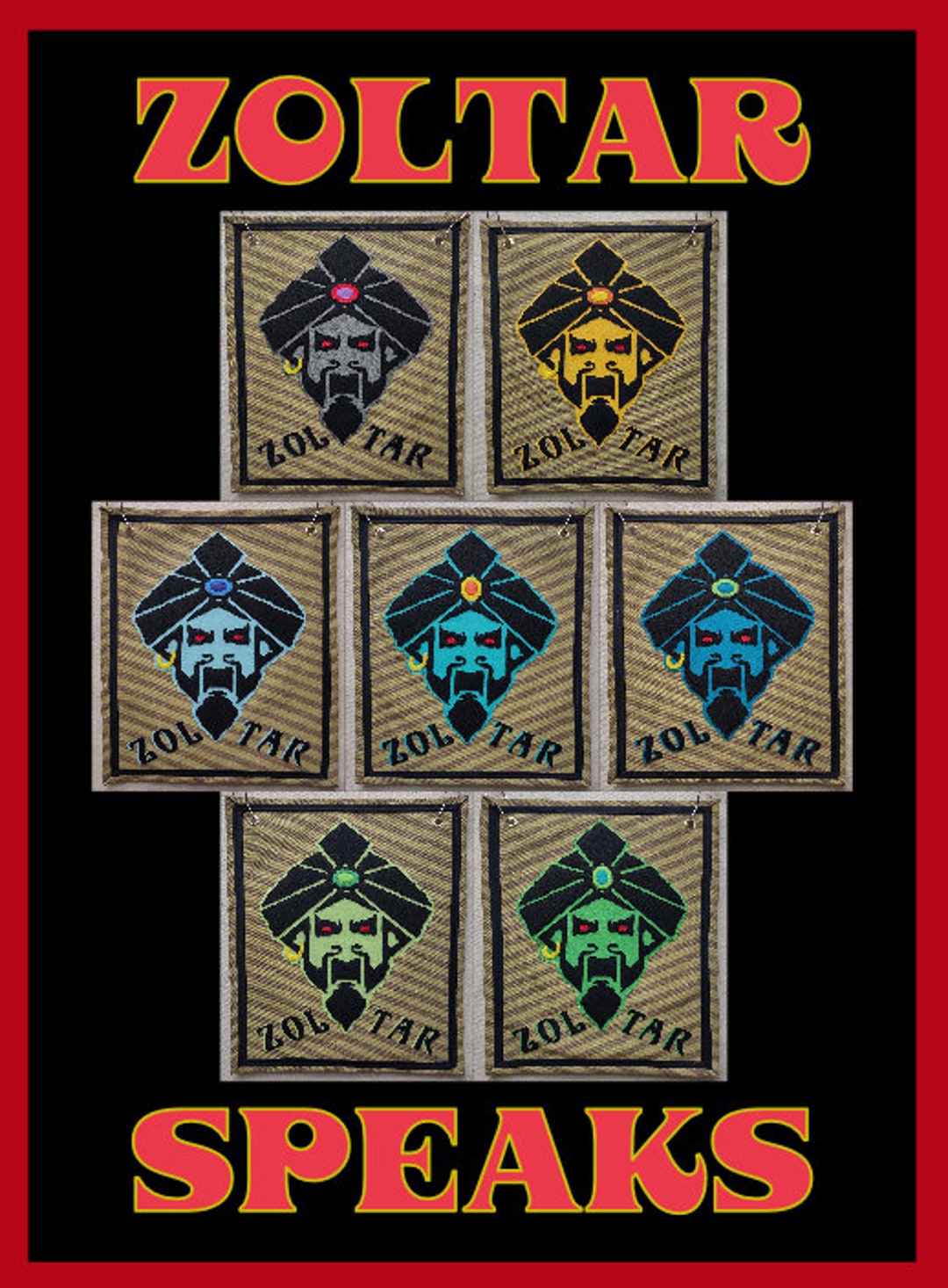 Zoltar Handmade Carnival Banner - Etsy