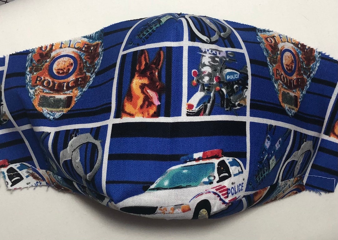 Police Face Mask - Etsy