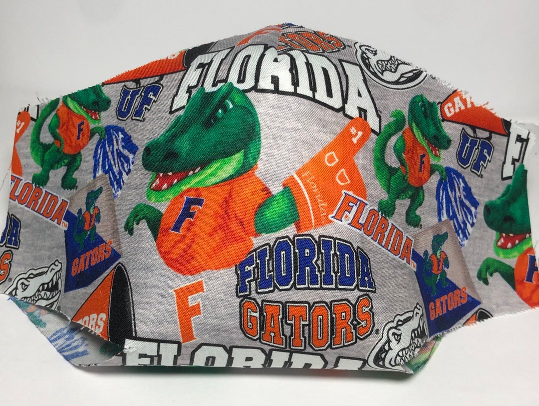 Fla Gator Face Mask - Etsy