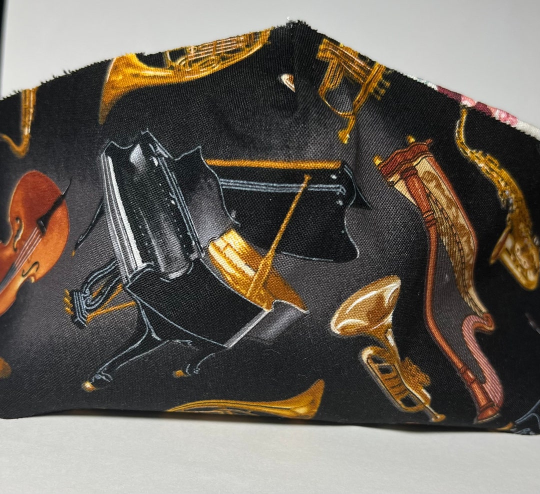 Musical Face Mask - Etsy