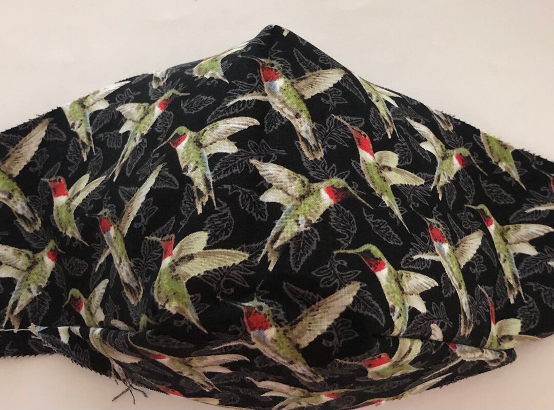 Hummingbird Face Mask - Etsy