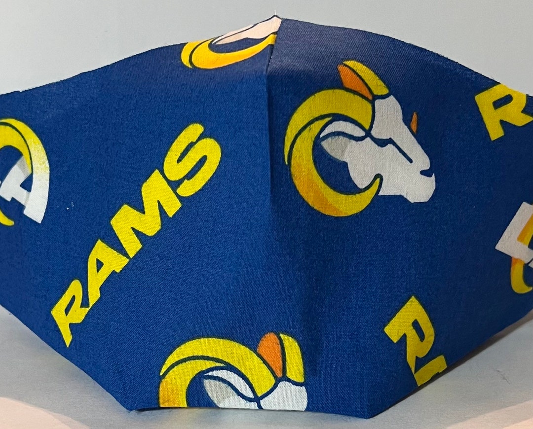 Super Bowl Bound LA Rams Mask - Etsy