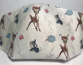 Bambi Face Mask - Etsy
