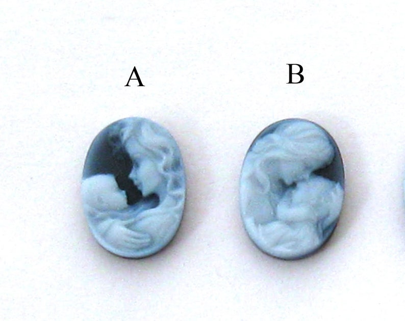 Father Mother Child Cameo Necklace/real Cameo Necklace/cameo Family ...