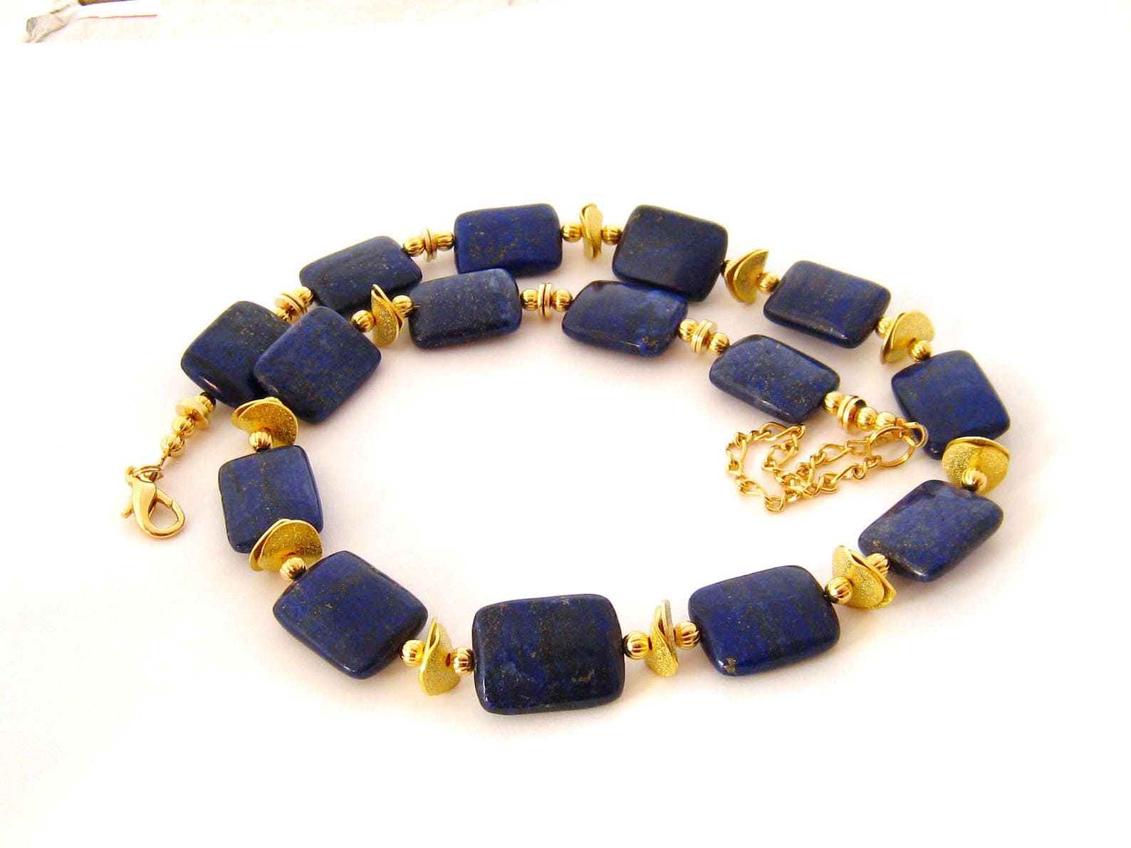 9th Anniversary Gift for Her/lapis Lazuli Necklace/lapis | Etsy