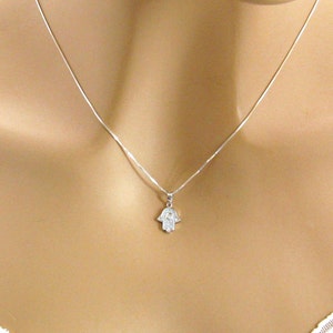 Hand of Fatima Necklace, Hand of Fatima Earrings, Hamsa Jewelry Set ...