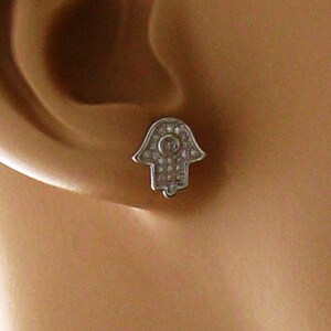 Hand of Fatima Necklace, Hand of Fatima Earrings, Hamsa Jewelry Set ...