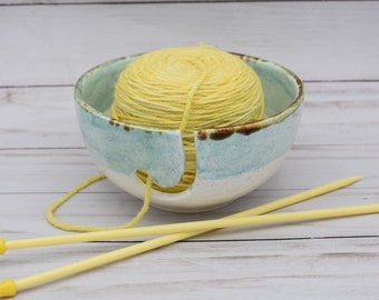 Ceramic yarn bowl | Etsy