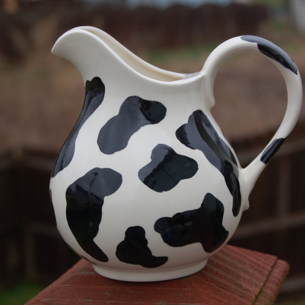 Cow Creamer Pitcher - Etsy