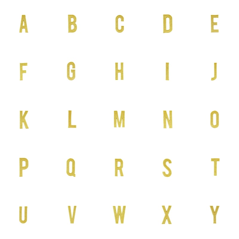 Iron on Letters - Etsy