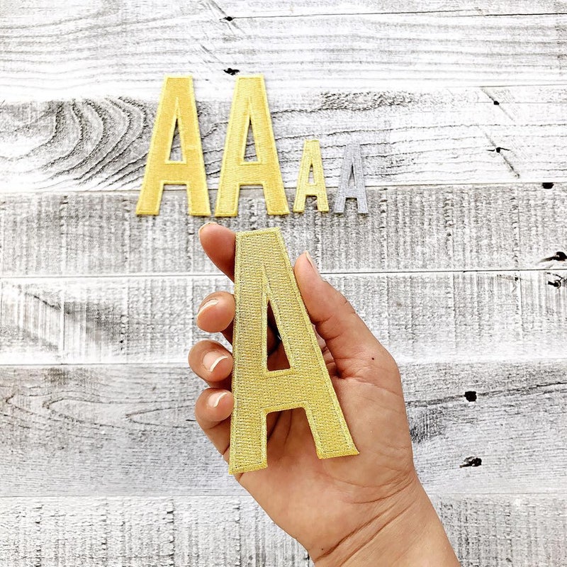 Iron on Letters - Etsy