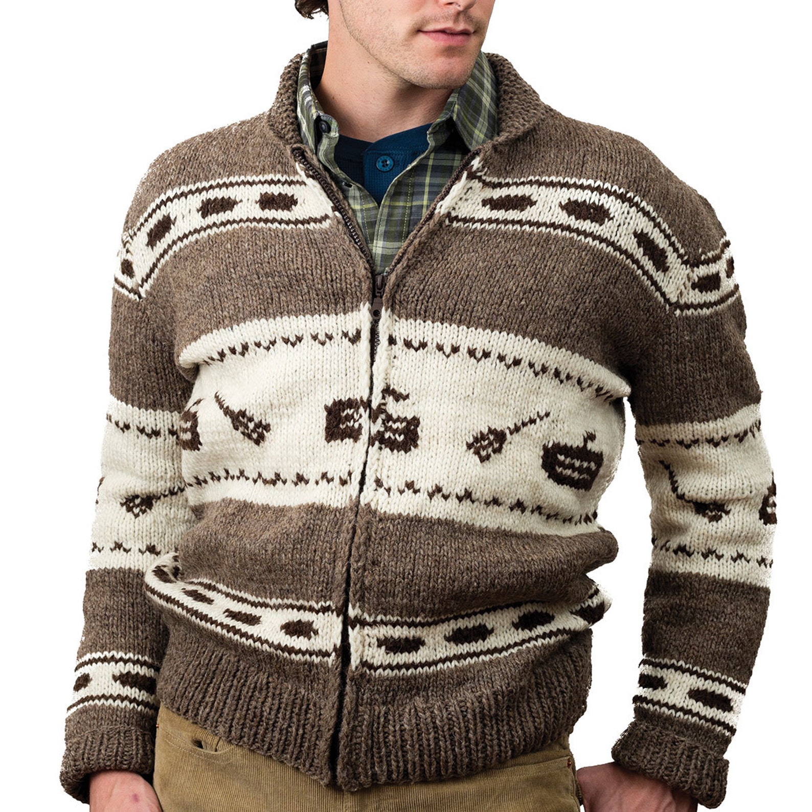 Curling Sweater Hand Knit Wool Sweater for the Sport of | Etsy