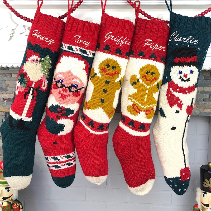 Gingerbread Stocking - Etsy