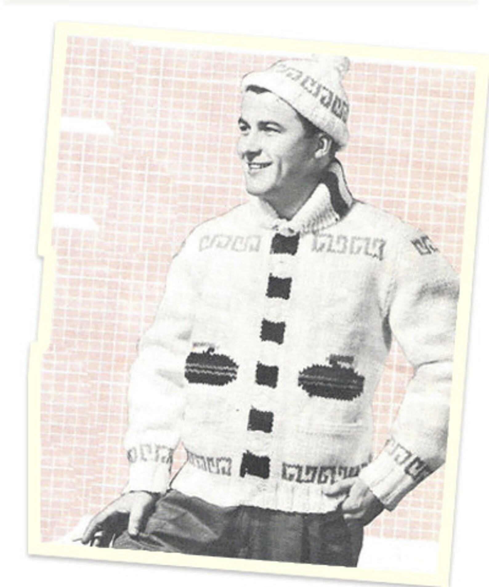 Curling Sweater new Custom Made Hand Knit Wool Curling | Etsy