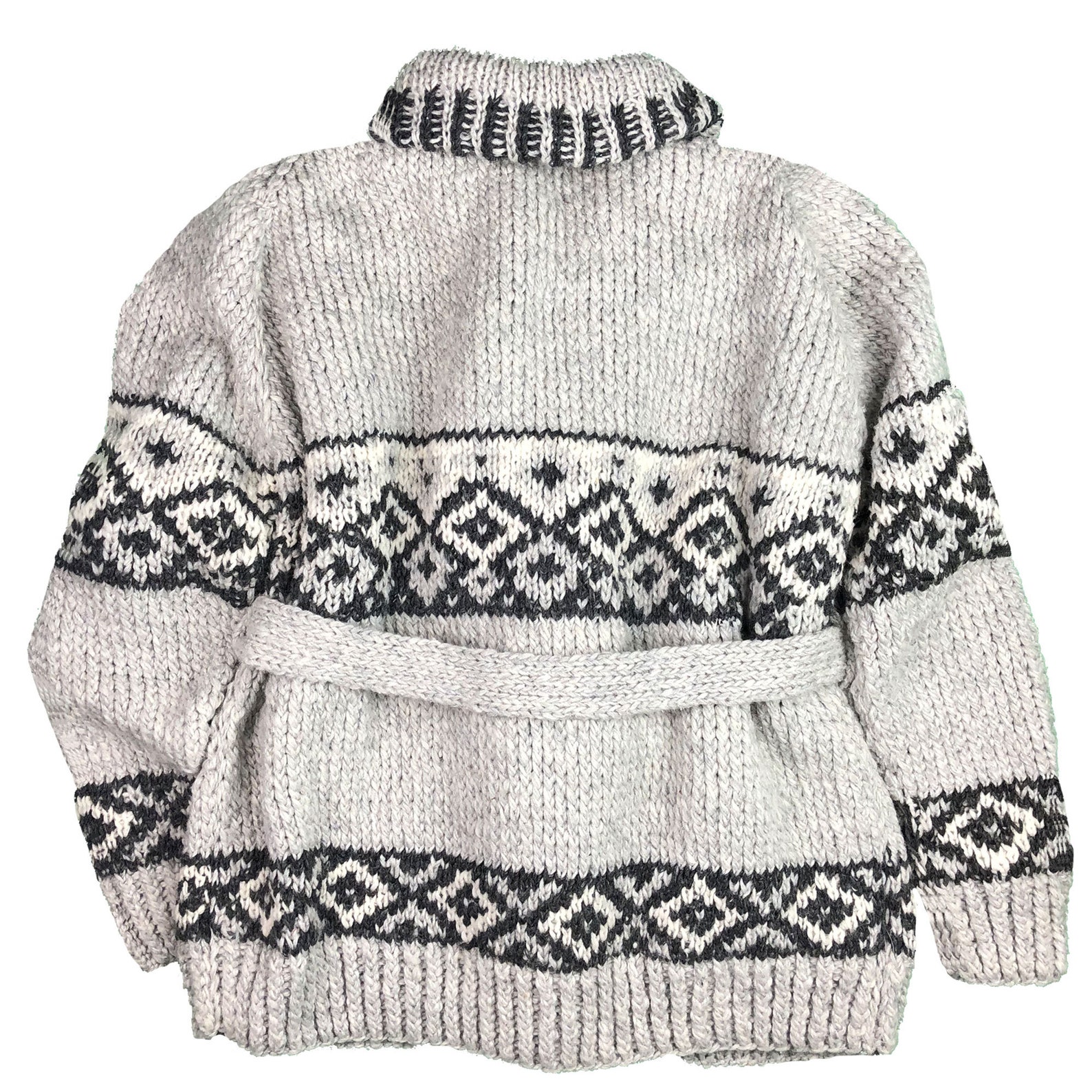 Cardigan Sweater Chunky Knit With Tie Starsky Marilyn Sweater | Etsy