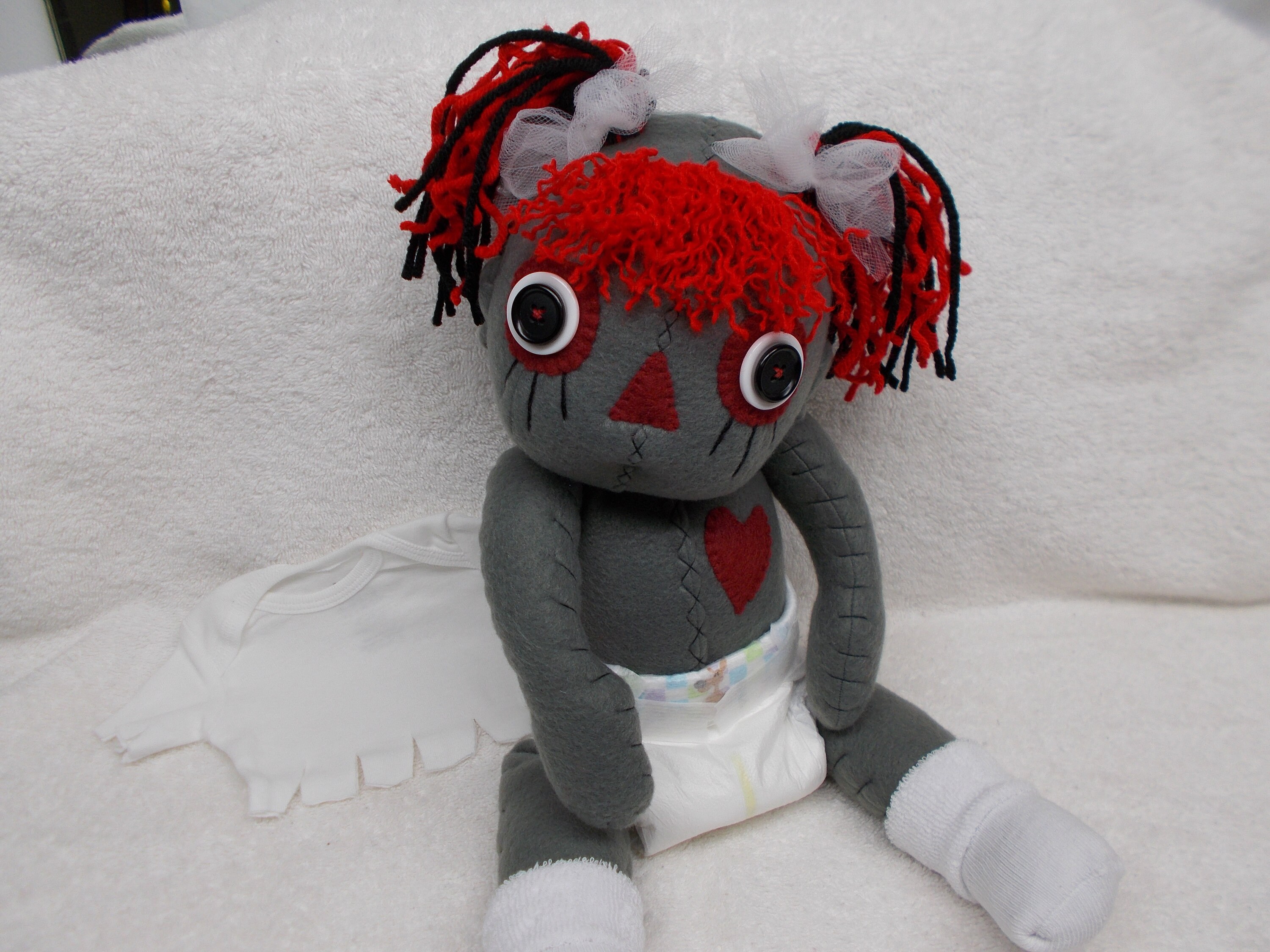 Evil Raggedy Ann Makeup