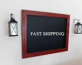Red Chalkboard - Etsy