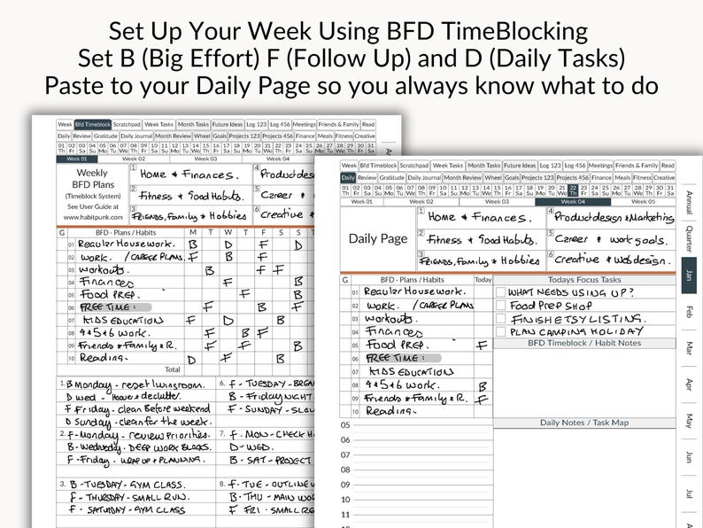 2026 Digital Planner • Hyperlinked Productivity Planner Designed for ...