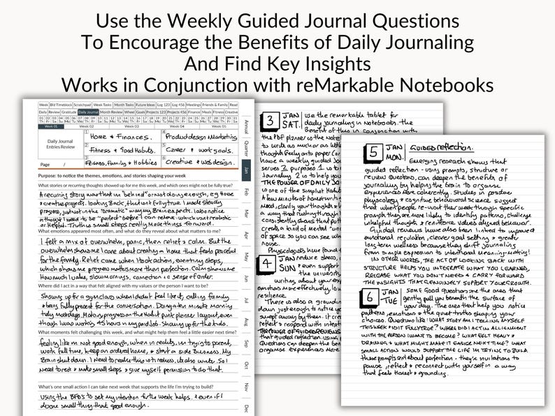 2026 Digital Planner • Hyperlinked Productivity Planner Designed for ...