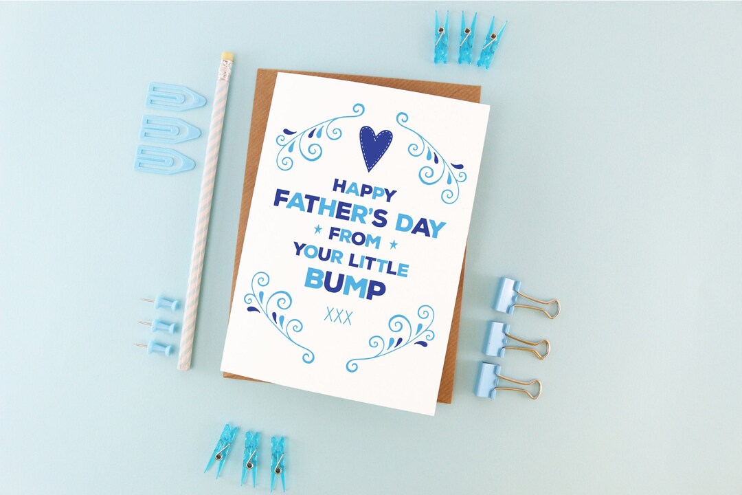 Printable Father's Day Card From the Bump, Father's Day Card Printable ...