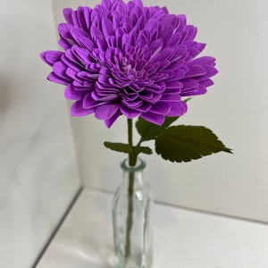 Crepe Paper Rolled Dahlia Kit - Etsy