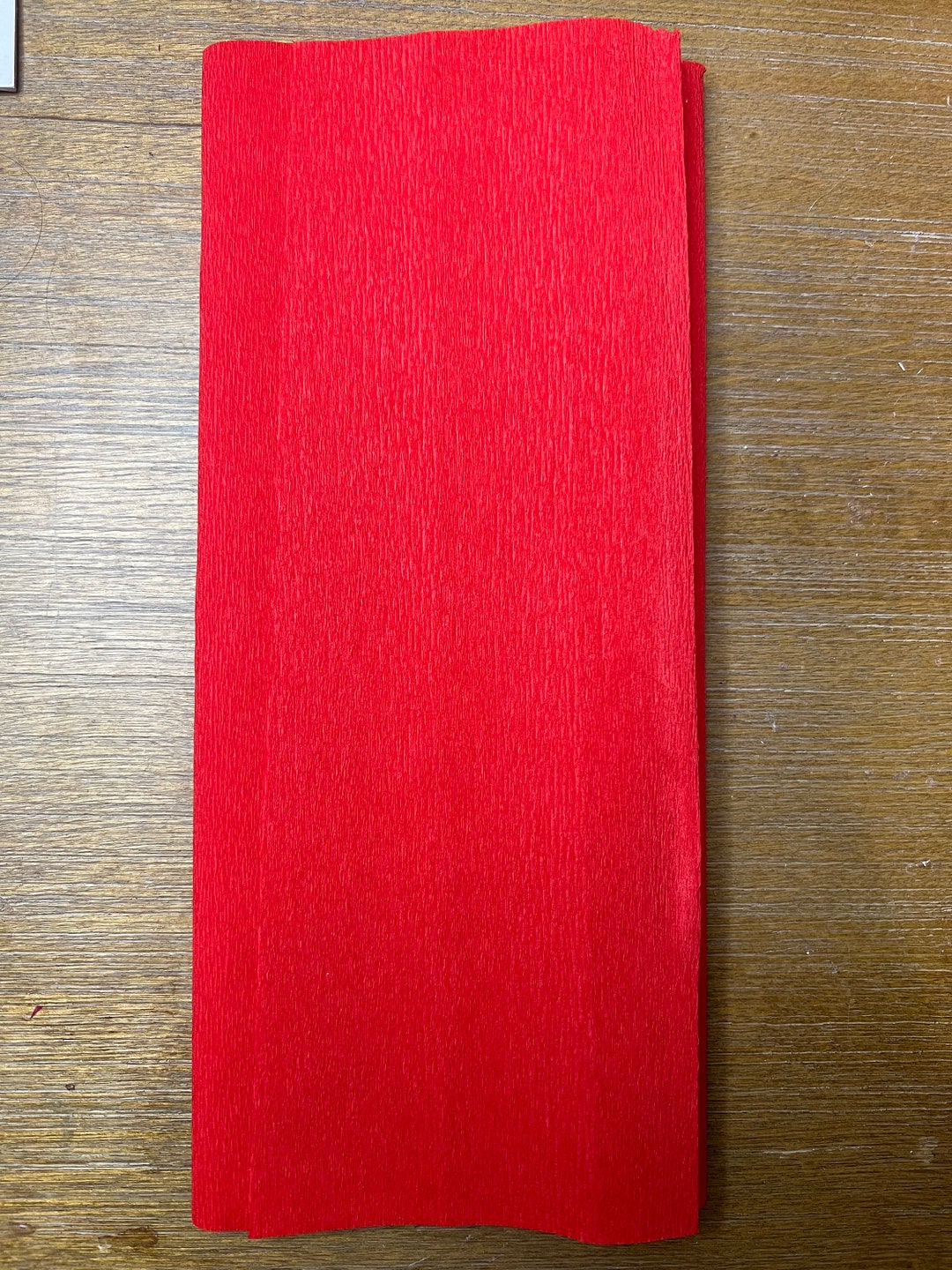 Red/red Double-sided German Crepe Paper - Etsy