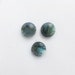Set of 3 Large Labradorite Grooved 17mm Cabochons for Earring and ...