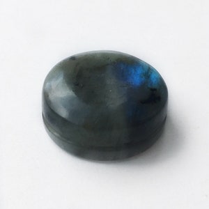 Set of 3 Large Labradorite Grooved 17mm Cabochons for Earring and ...