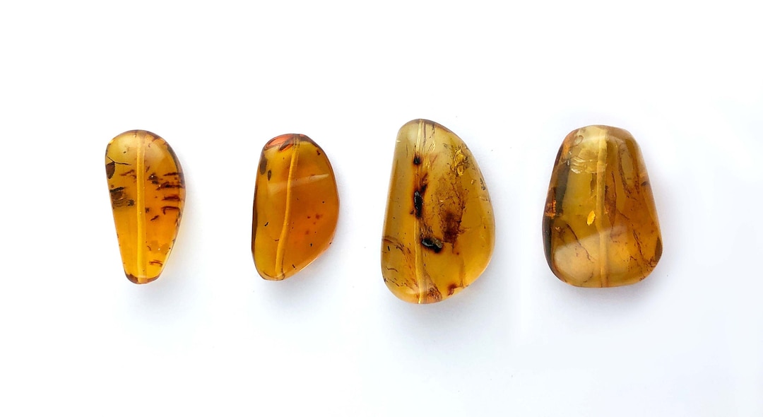Extra Large Amber Beads, 35-50mm, Full Drilled, Natural Chiapas Amber ...