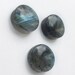 Set of 3 Large Labradorite Grooved 17mm Cabochons for Earring - Etsy