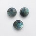 Set of 3 Large Labradorite Grooved 17mm Cabochons for Earring and ...