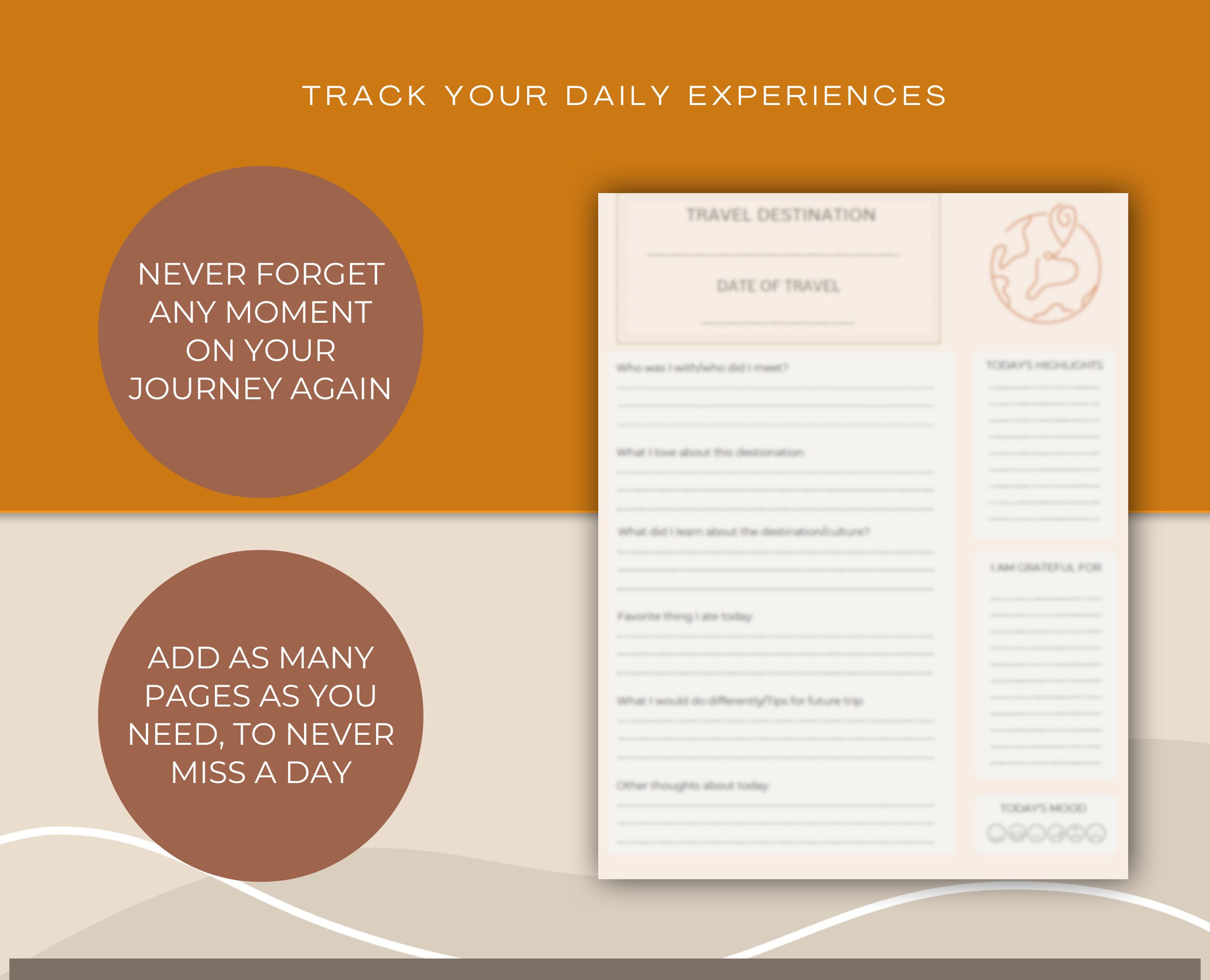 TRAVEL JOURNAL | Travel Journal Printable | Best Travel Journal ...