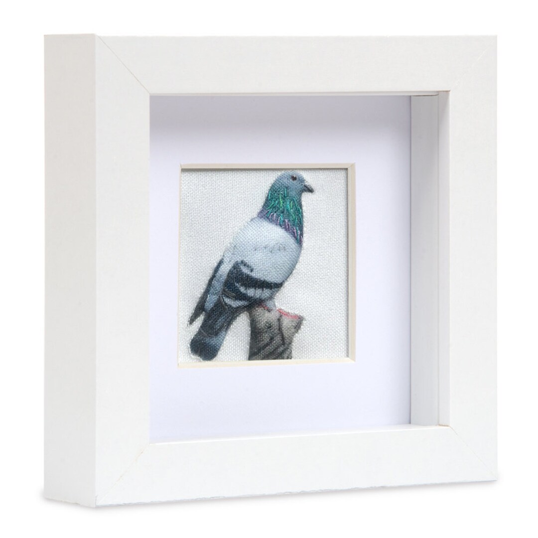 Pigeon, 3D Fabric Pigeon Picture Framed, Pigeon Gift, Pigeon Ornament ...