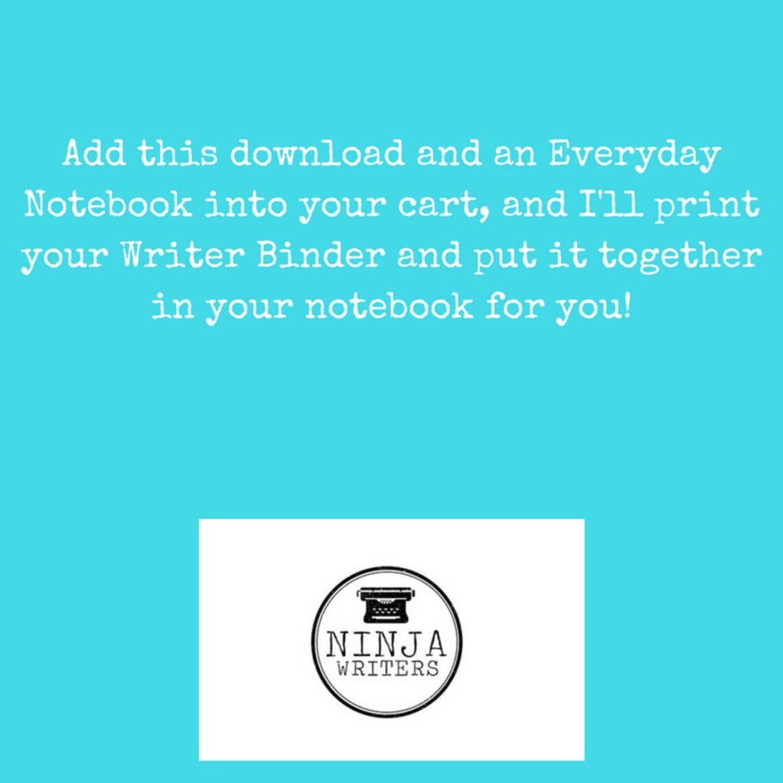 The Writer Binder | Tool for Writers | Accountability, Ideas, Plotting ...