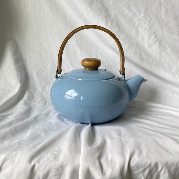 Blue Teapot - Etsy