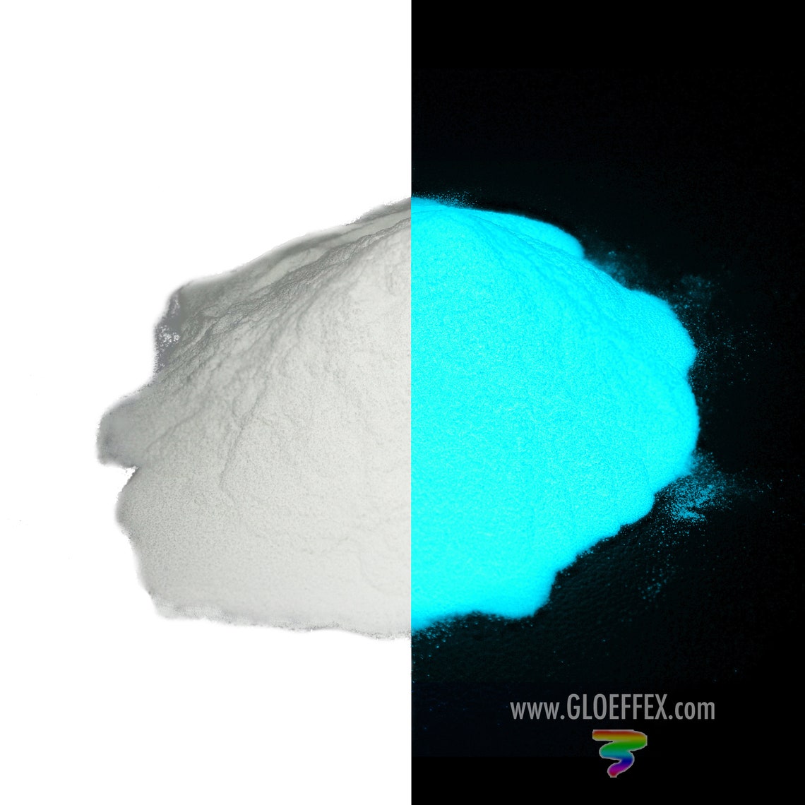Super Phosphorescent Glow Powder Pigment - Blue/green - Etsy